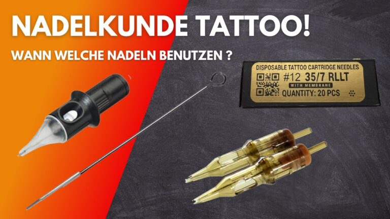 Tattoo-Nadeltypen im Vergleich: Eine Übersicht | Aktualisiert April 2026